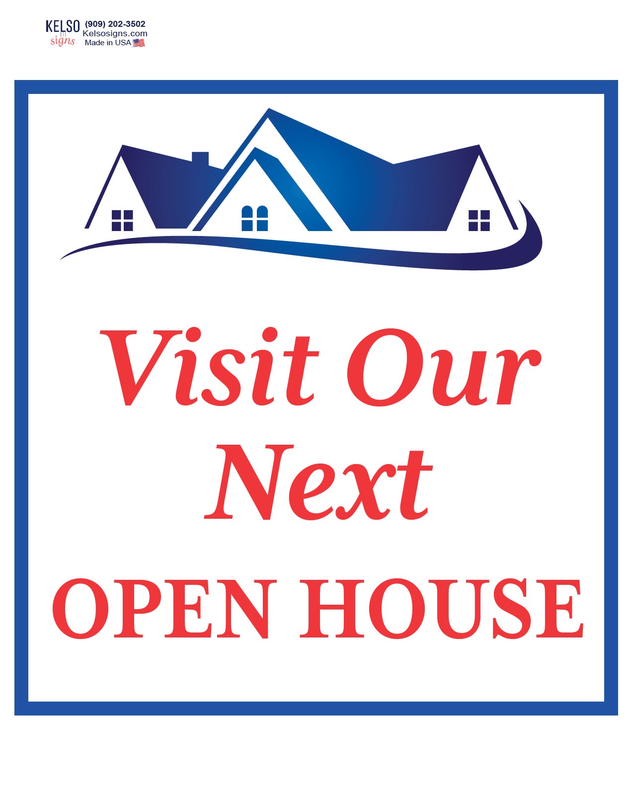 Advanced Notice Sign | Kelso Signs